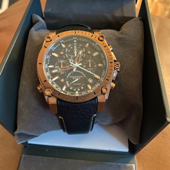 Bulova | Accessories | Bulova Precisionist Mens Quartz Chronograph ...